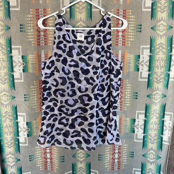 CAbi | Tops | Cabi Leopard Tank | Poshmark